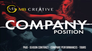 MB Creative Audition - Open Female and Male Positions - au-di-tions.com